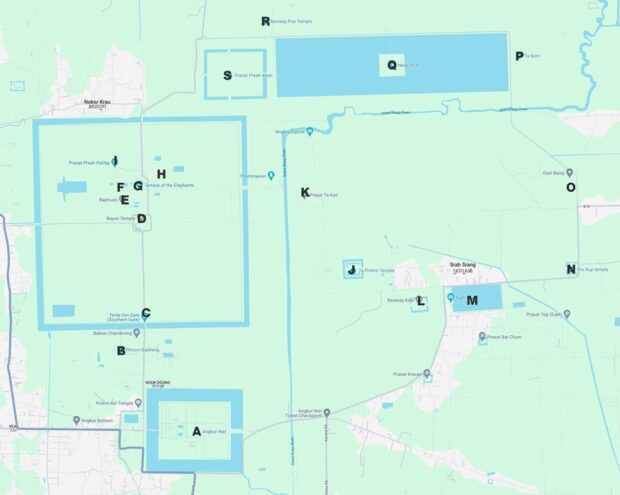 Map-Area-Angkor-Complex | Where and Wander